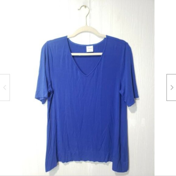 Soma | Tops | Soma Blue Vneck Top | Poshmark